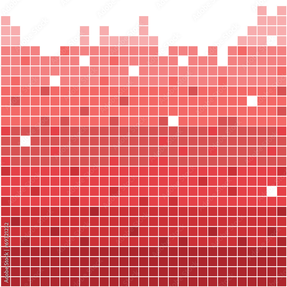 square pixel mosaic Stock Vector | Adobe Stock