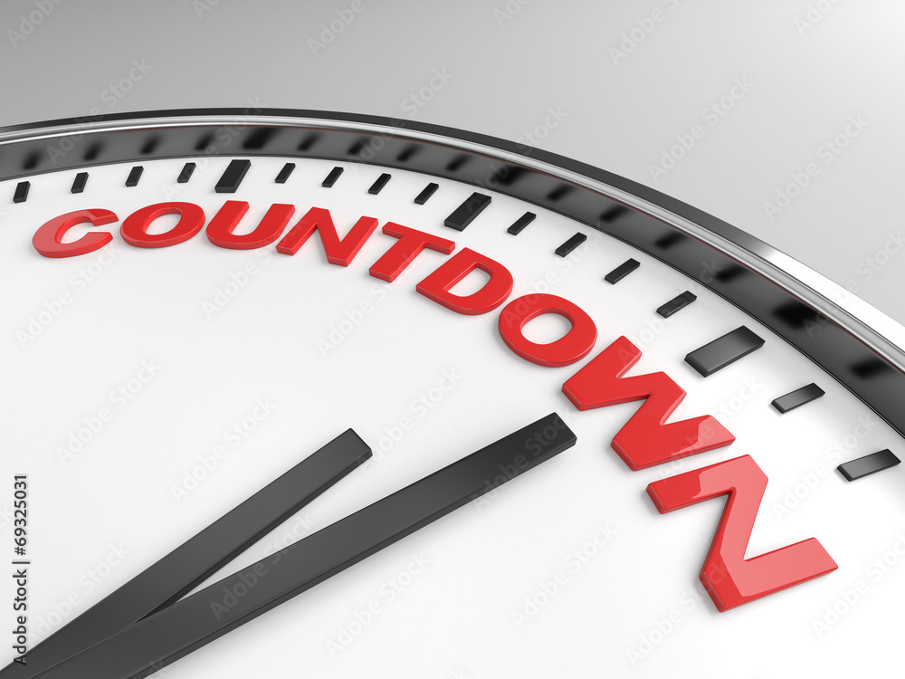 countdown Ilustrasi Stok | Adobe Stock
