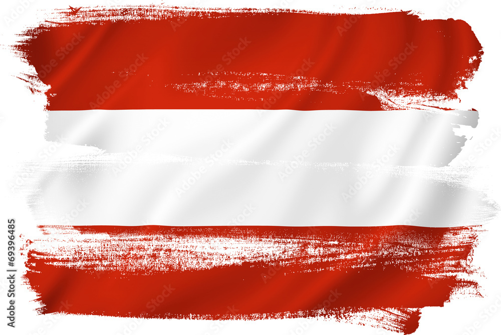 Austria flag Stock Illustration | Adobe Stock