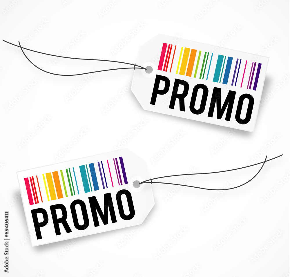 Etiquette Promo vector de Stock | Adobe Stock