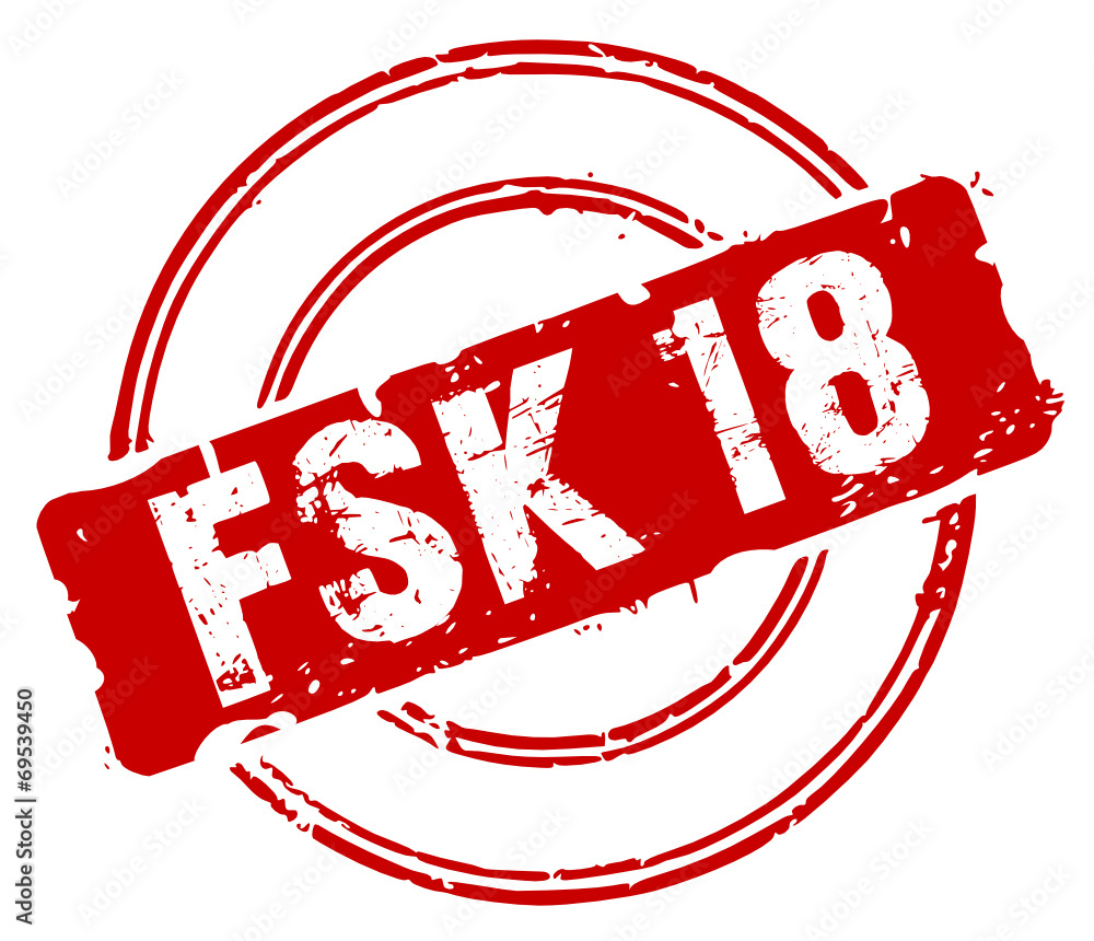 Stempel FSK 18 Stock-Vektorgrafik | Adobe Stock