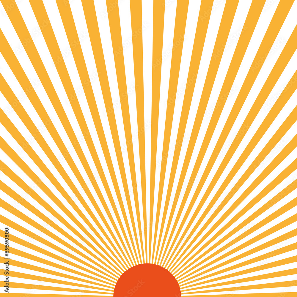 Vettoriale Stock Sunburst pattern. Vector illustration. Rays of light ...