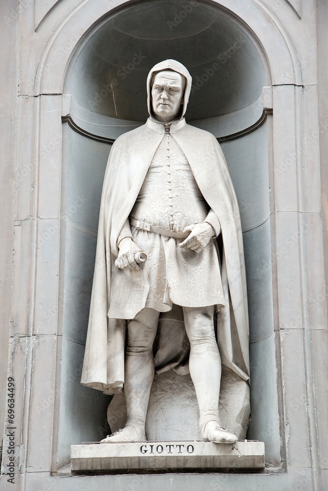 Statua di Giotto Stock Photo | Adobe Stock