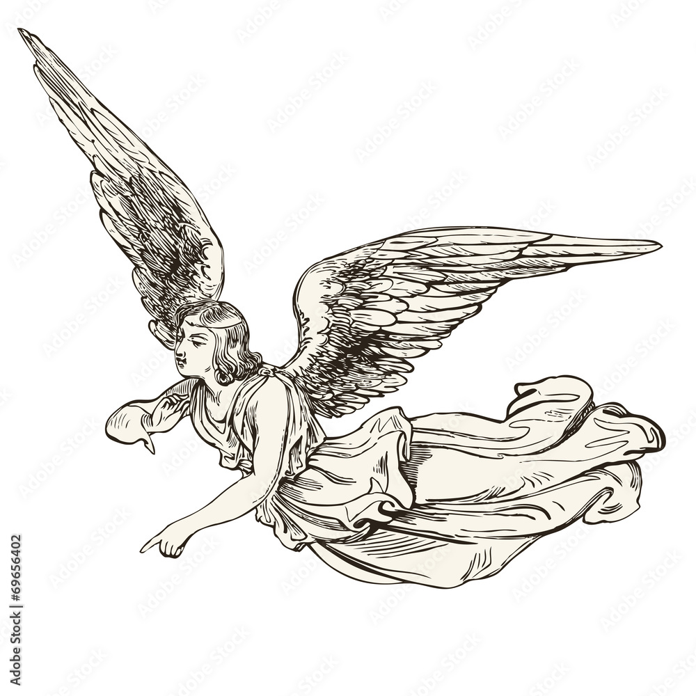 angel Stock Vector | Adobe Stock