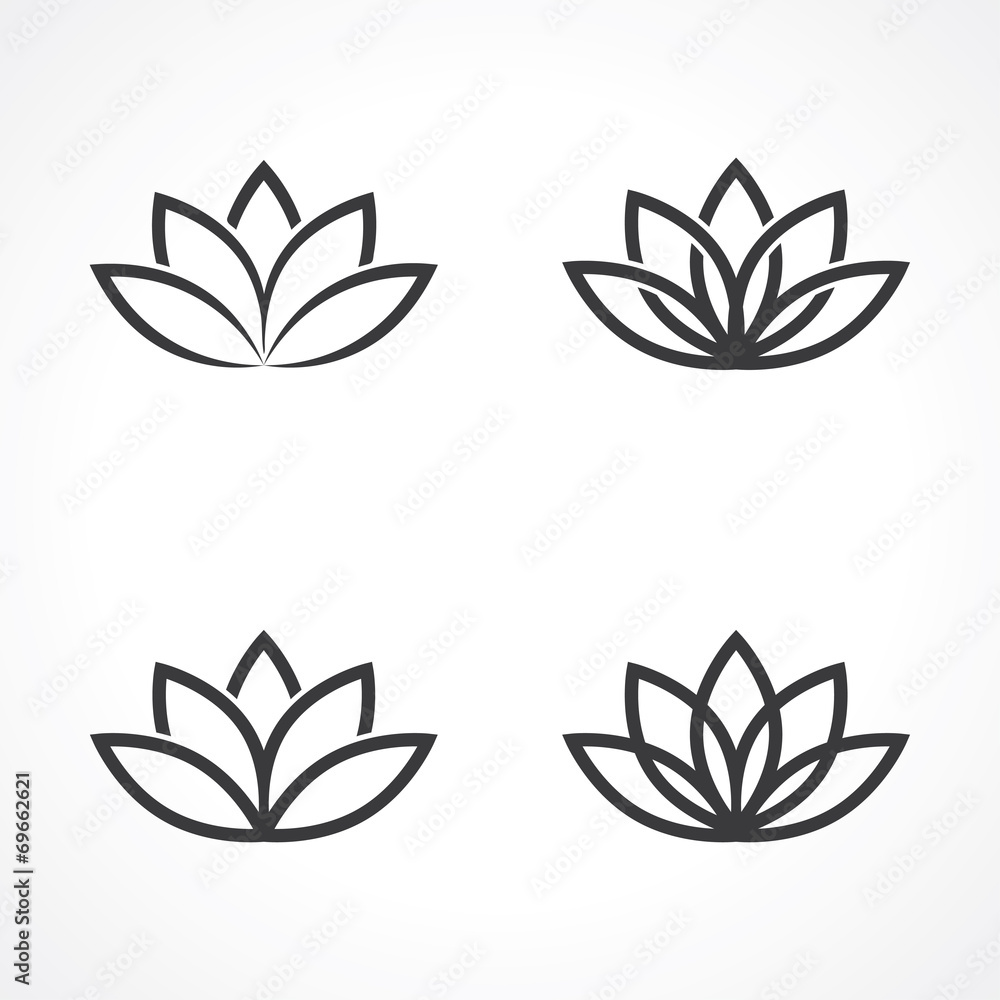 Poster lotus symbol – Tableau | Europosters