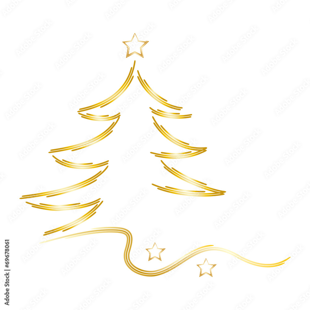 Tannenbaum Stock Vector Adobe Stock