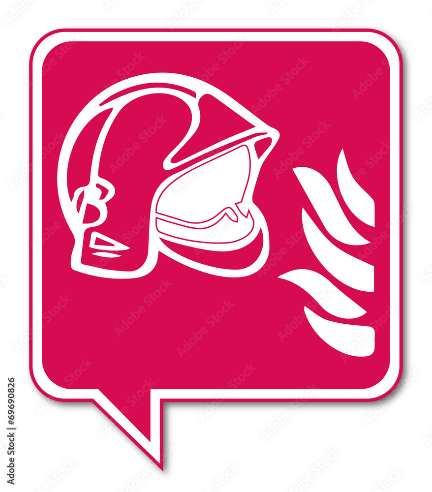 Logo pompiers. Stock Vector | Adobe Stock