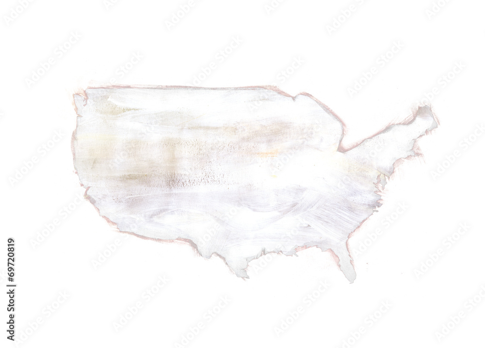 Textured Map of United States - america Stock Illustration | Adobe Stock
