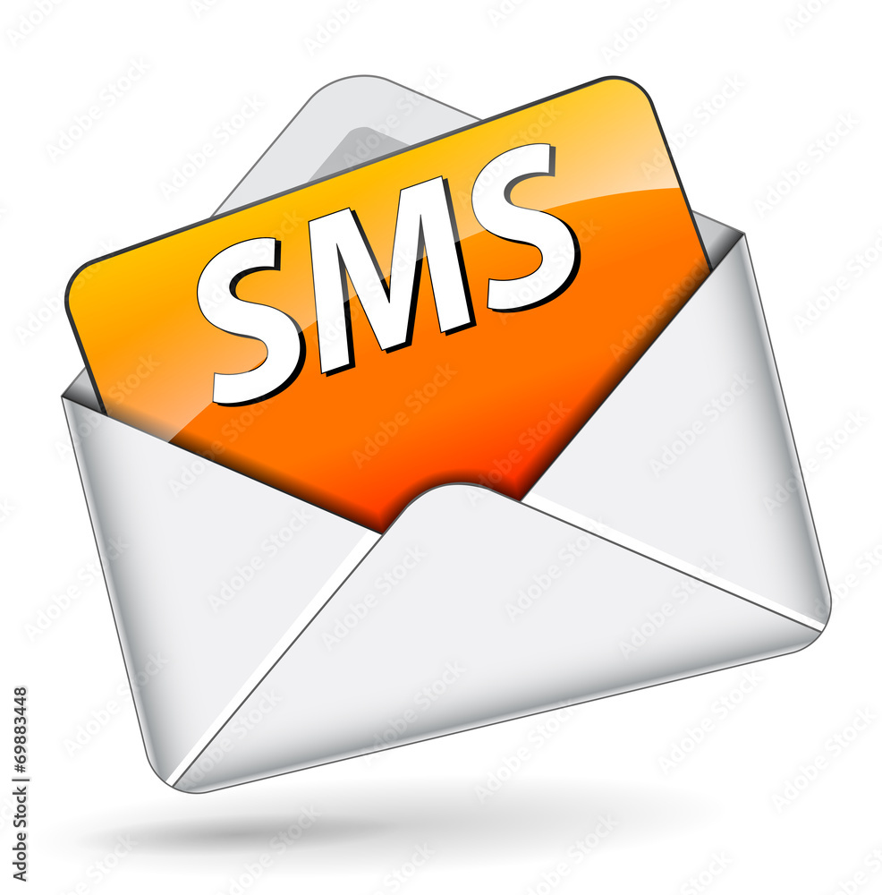 Vector sms icon Stock Vector | Adobe Stock
