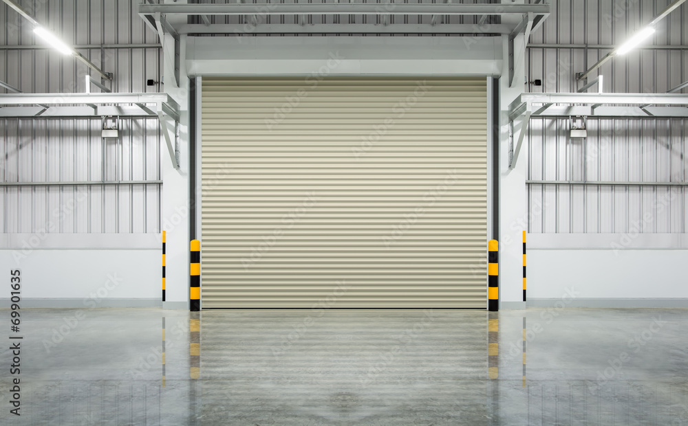 Roller door or roller shutter. Also called security door or security ...