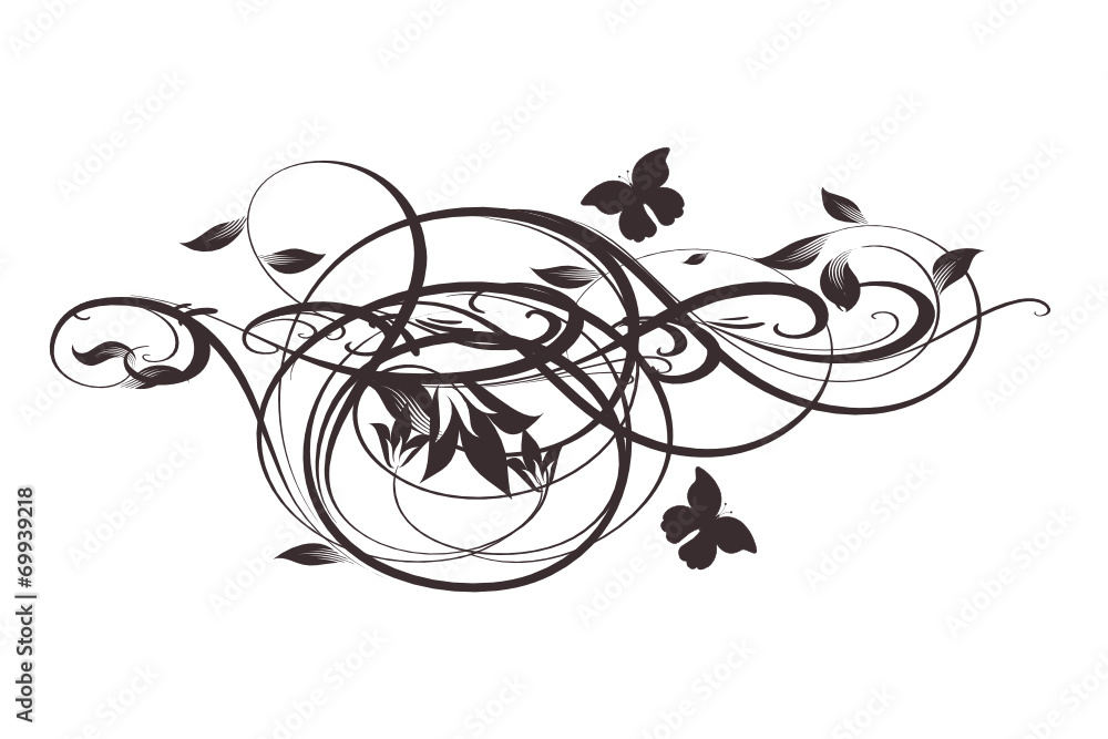 fleurs Stock Vector | Adobe Stock