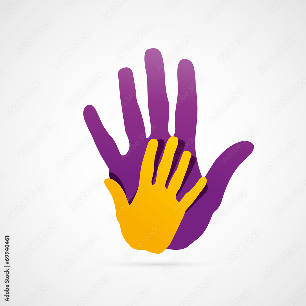 picto main Stock Vector | Adobe Stock