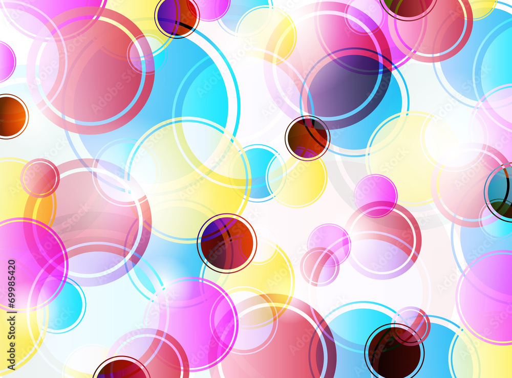 Circles background Stock Vector | Adobe Stock
