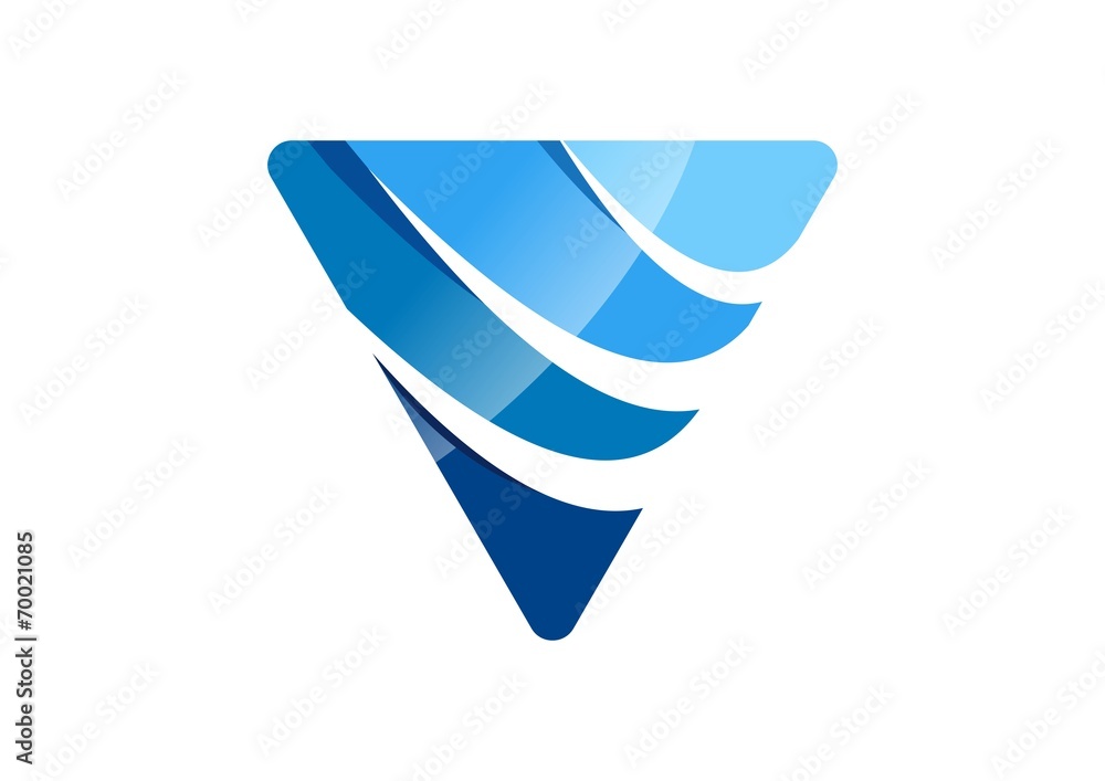 elements,triangle,logo,water,pyramid,wind,air,wing,corporate Stock ...