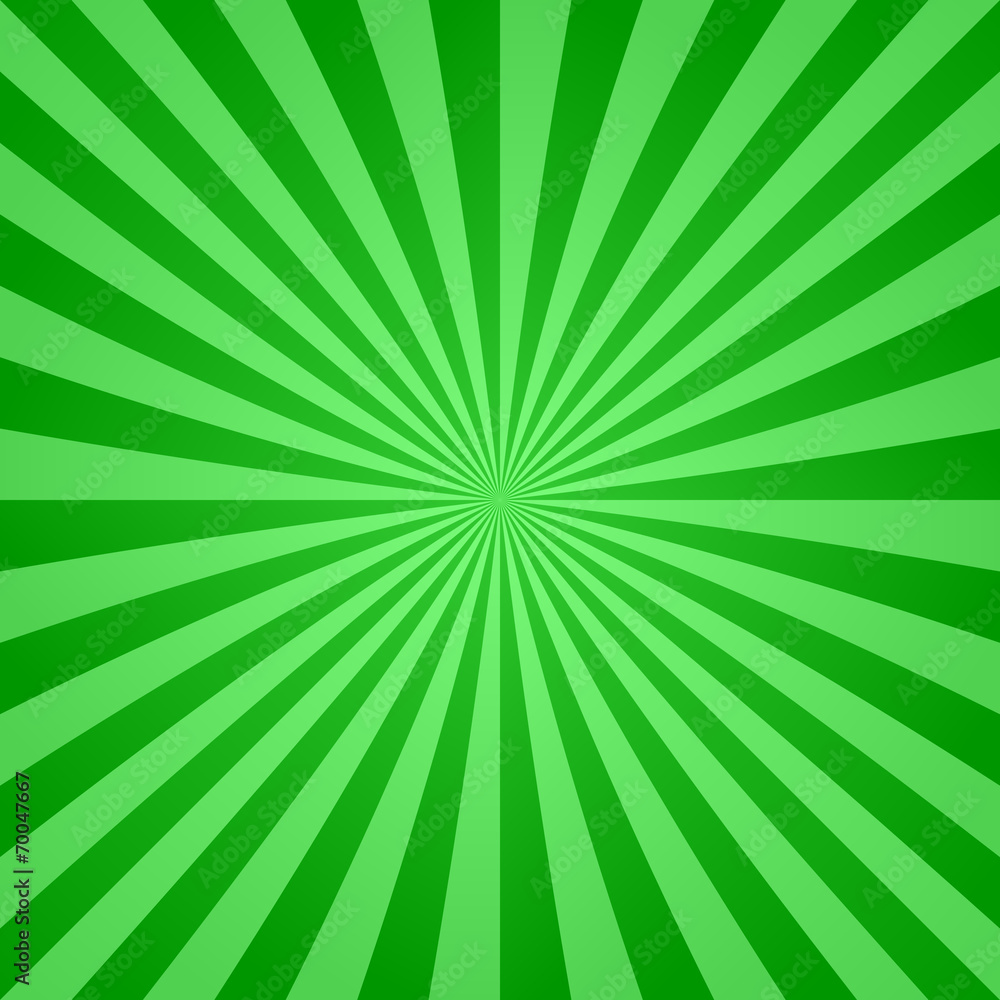 Green ray background Stock Vector | Adobe Stock