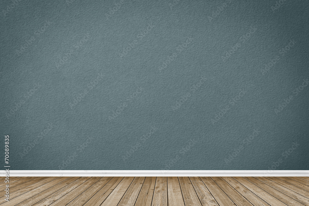 Empty Room / Wooden Floor Stock Photo | Adobe Stock