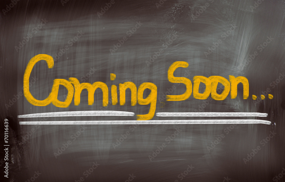 Coming Soon Concept Stock Illustration | Adobe Stock
