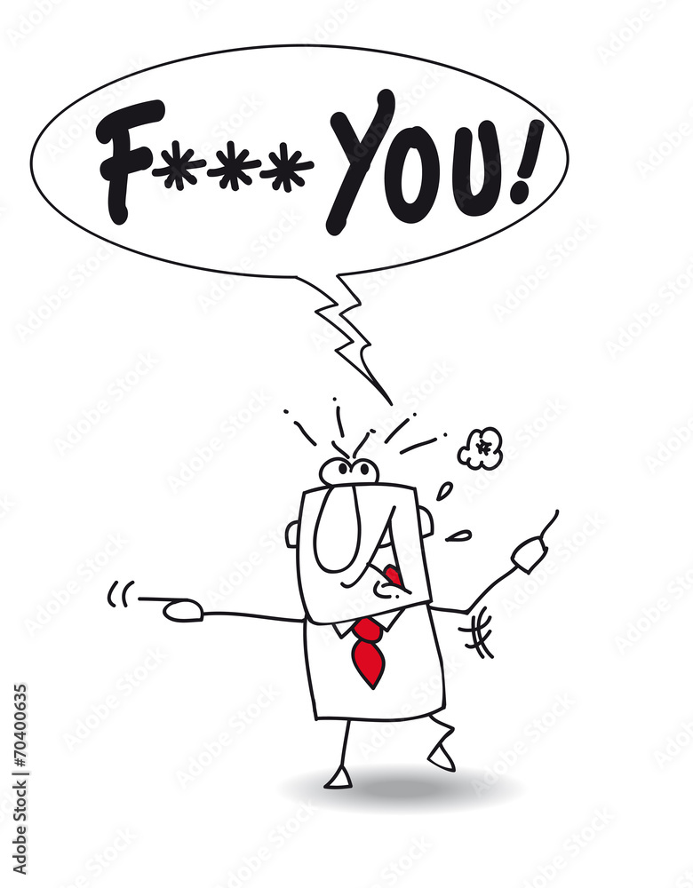 Fuck you vector de Stock | Adobe Stock