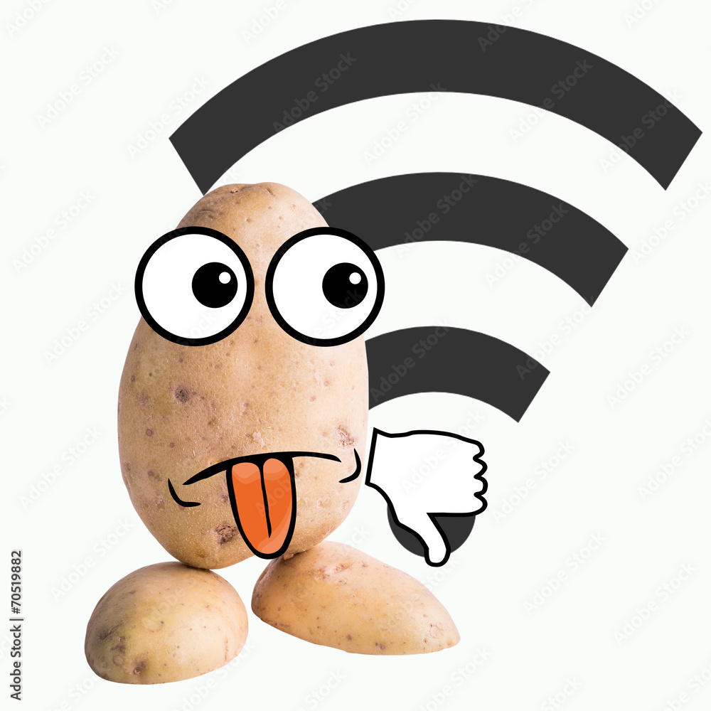 little potato man Stock Photo | Adobe Stock