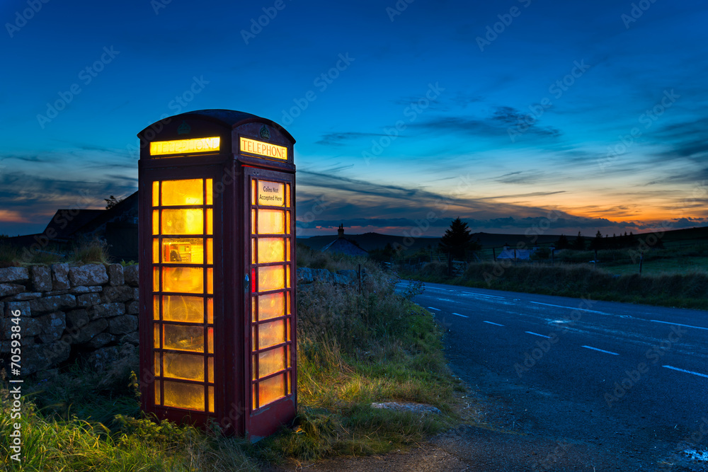 Red Phone Box Stock Photo | Adobe Stock