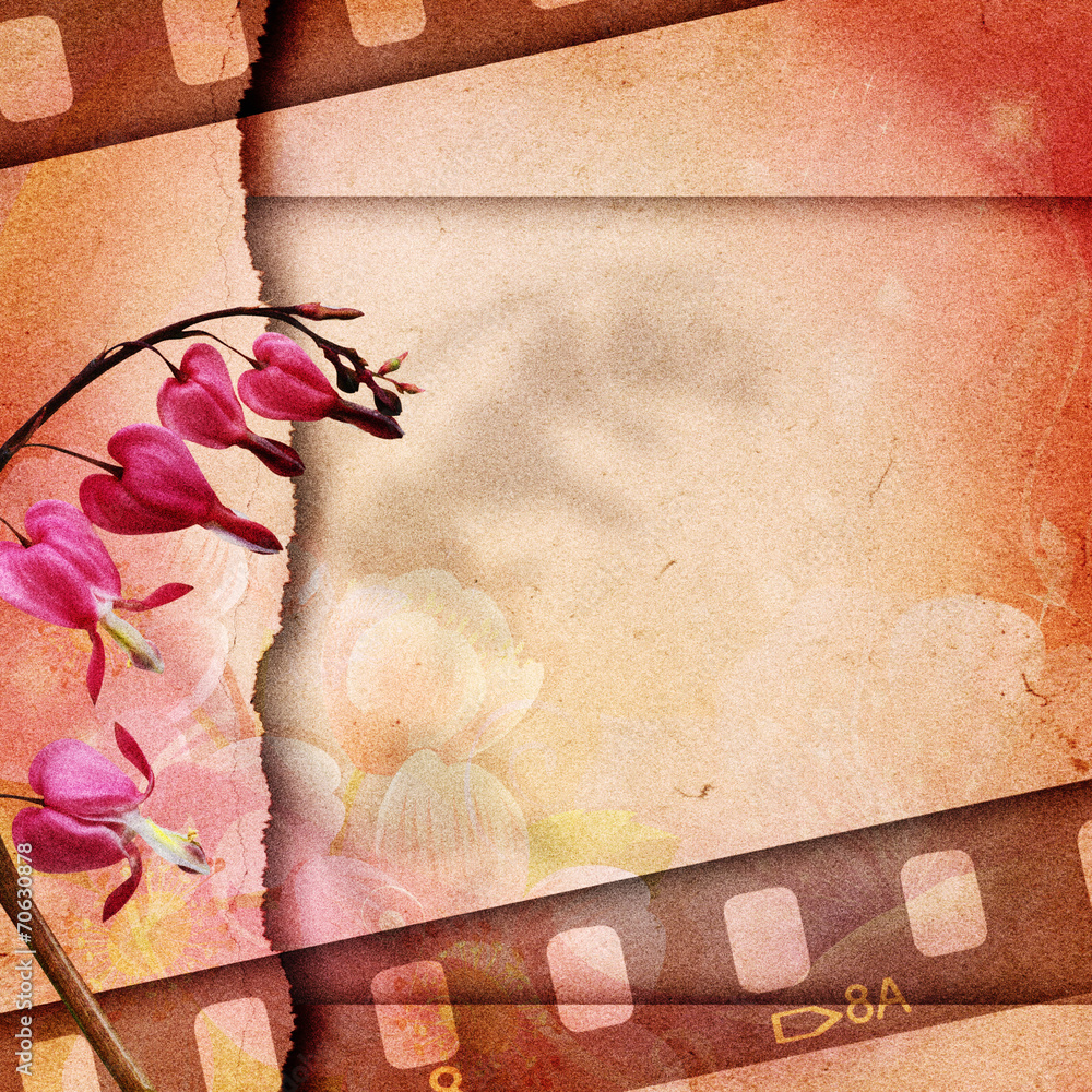 Background for the scrapbook design. Stock Photo | Adobe Stock