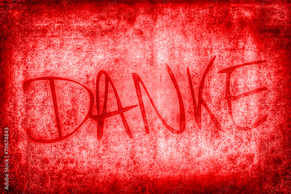 Danke... Stock Illustration | Adobe Stock
