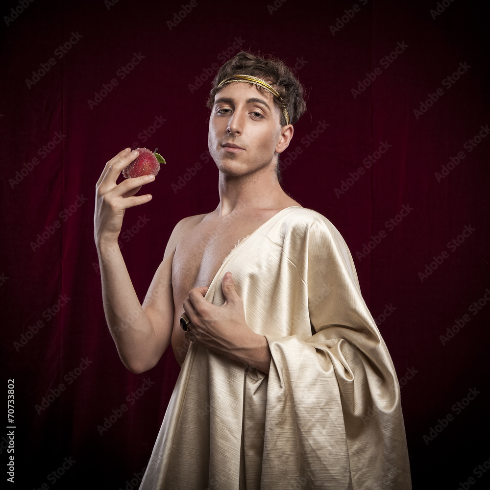 portrait of ancient roman man Stock Photo | Adobe Stock