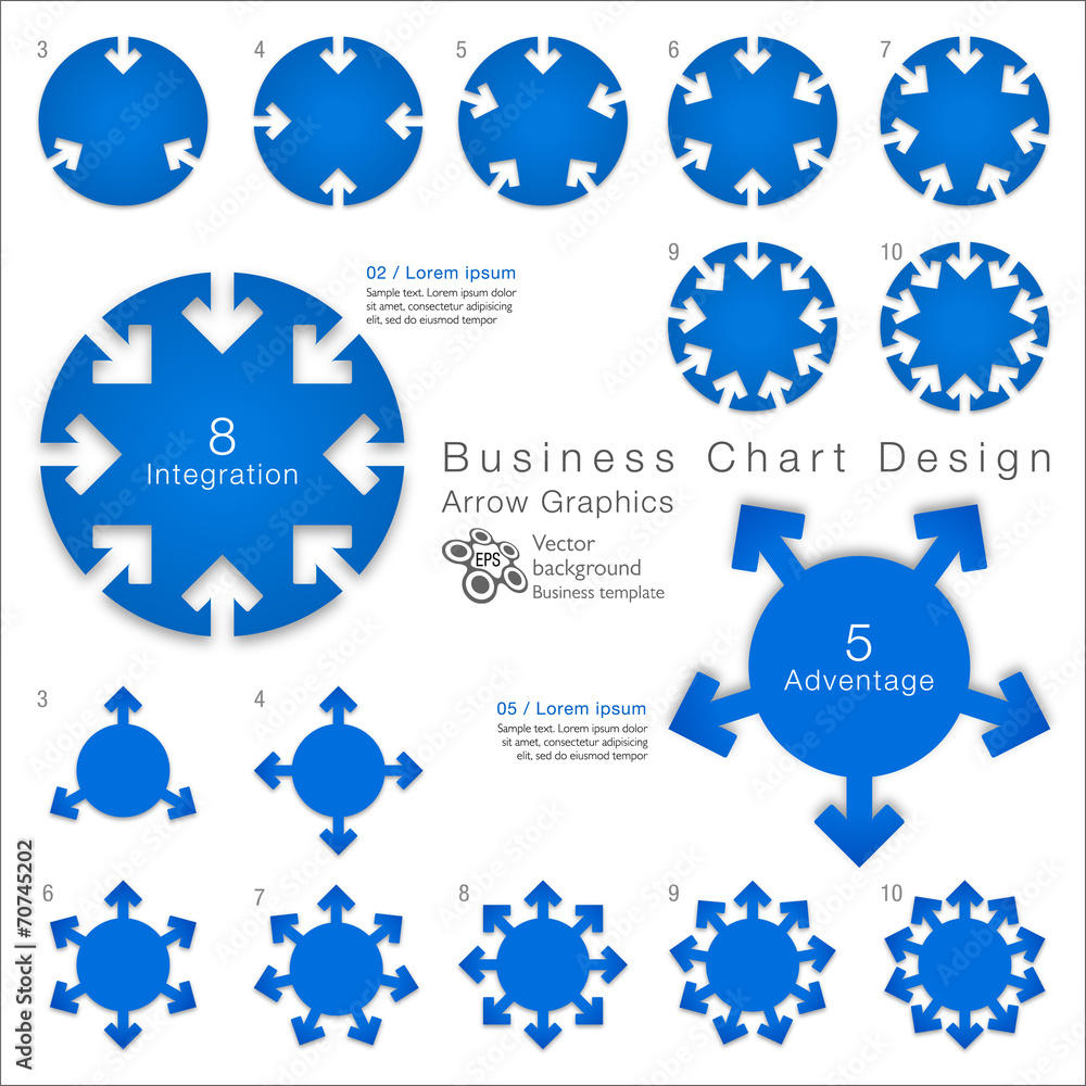 Chart design for business presentations #Vector,eps Stock Vector ...