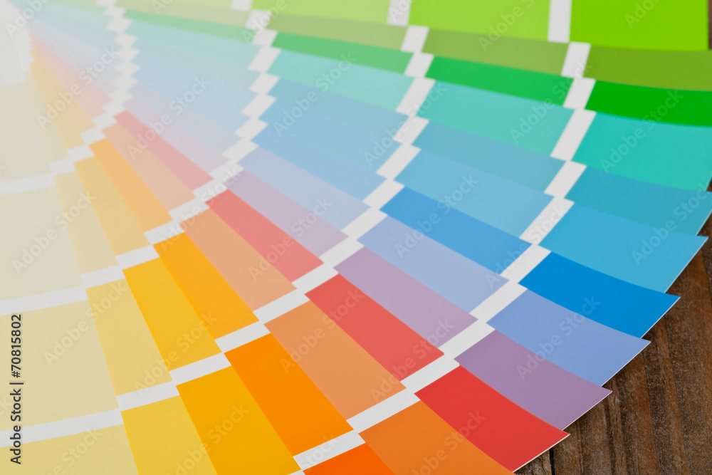 Color chart guide Stock Photo | Adobe Stock