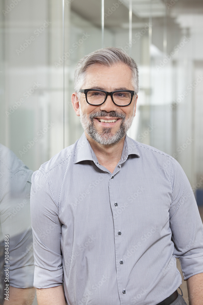 Germany, Munich, Businessman in office Stock-Foto | Adobe Stock