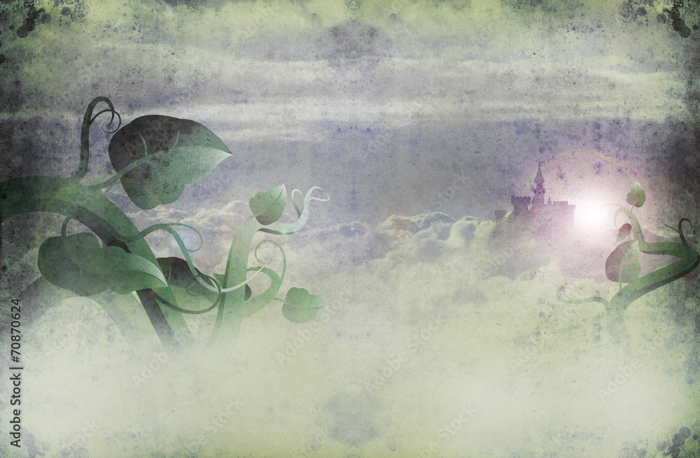 beanstalk wide Stock Illustration | Adobe Stock