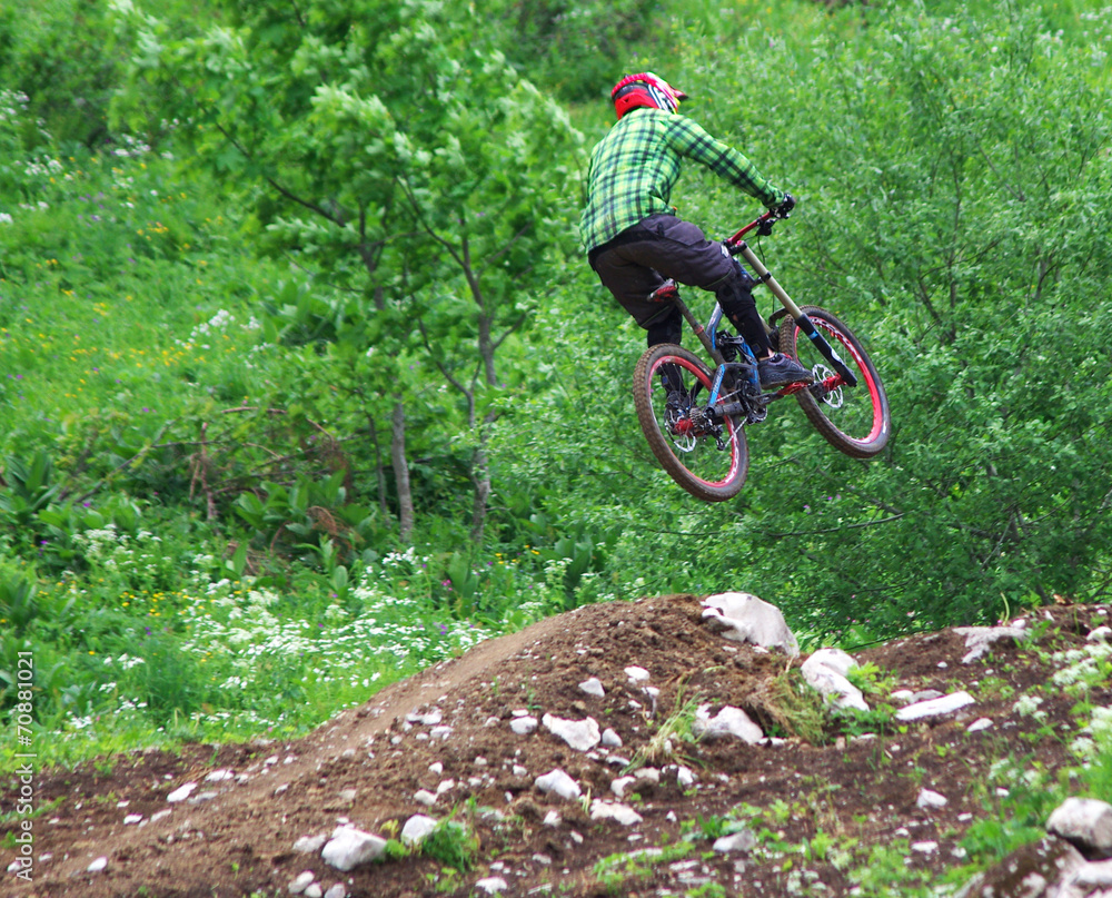 vtt de descente Stock Photo | Adobe Stock