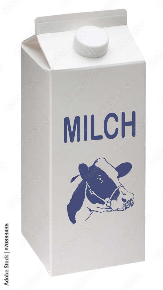 Milchpackung Stock Photo | Adobe Stock