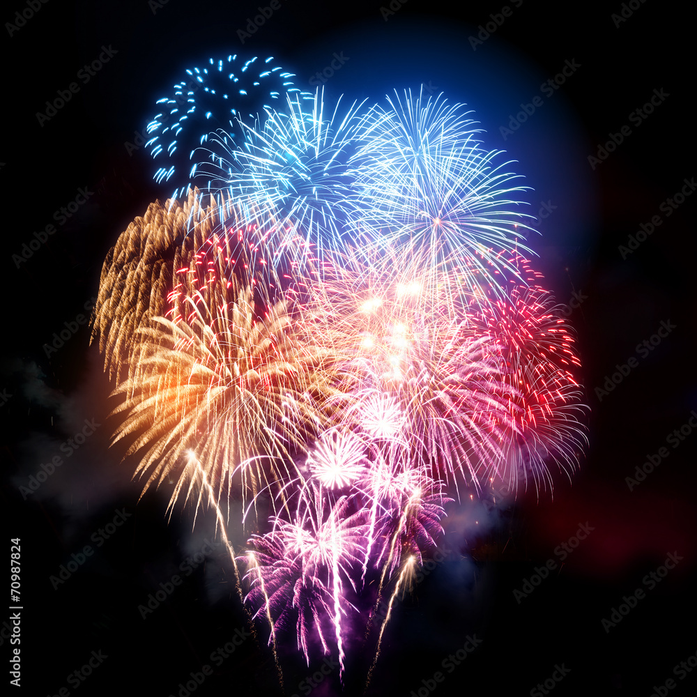 Large Professional Fireworks Display Stock-Foto | Adobe Stock
