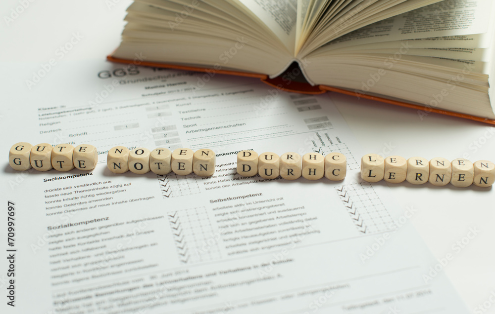 Schulnote Stock-Foto | Adobe Stock