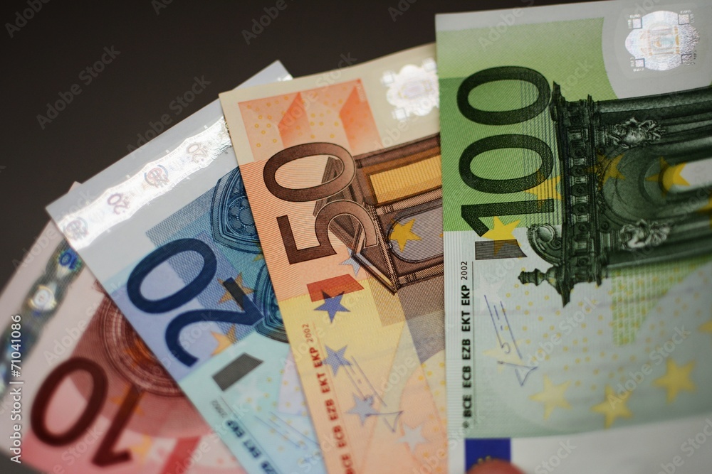 European cash. Money is a symbol of joy and happiness. Money is the ...