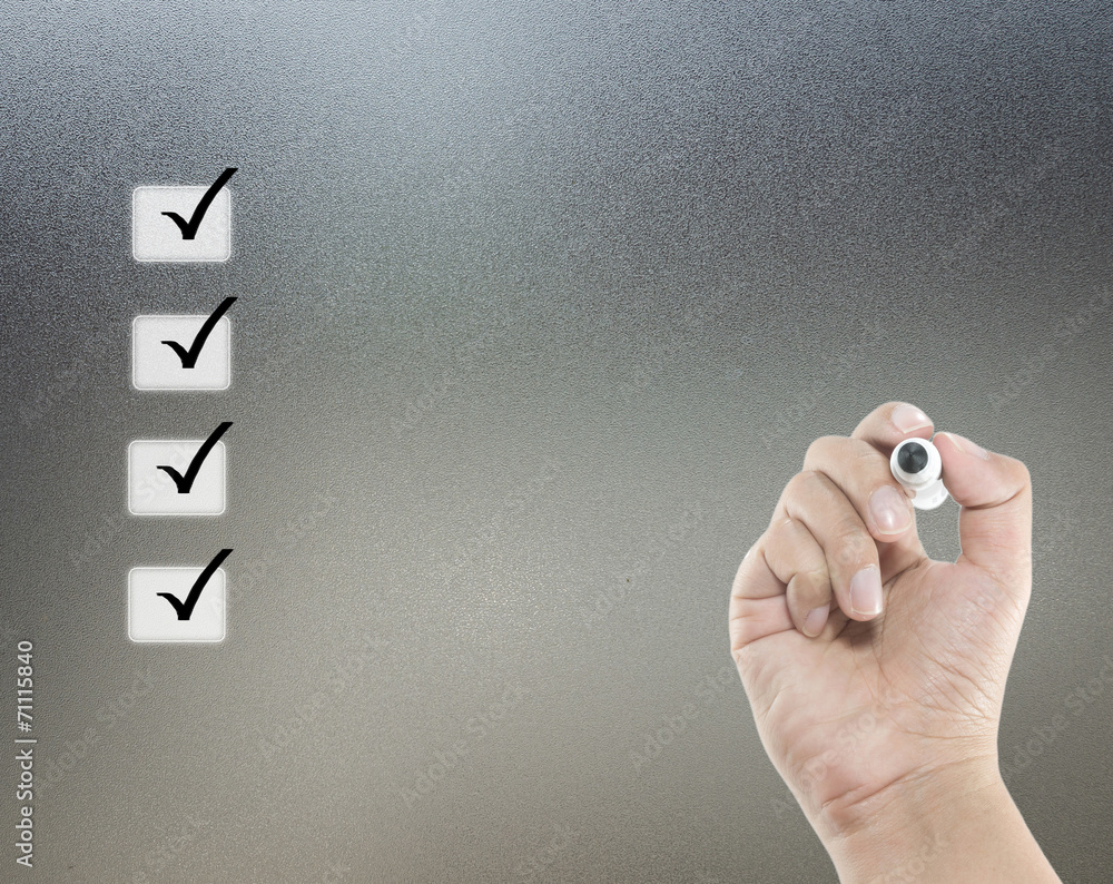 check list concept Stock Photo | Adobe Stock