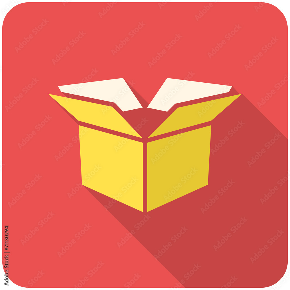 Open box icon Stock Vector | Adobe Stock