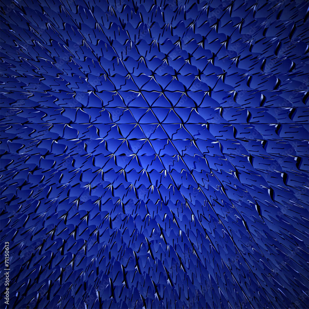 Blue dragon skin background, realistic squama Stock Vector | Adobe Stock