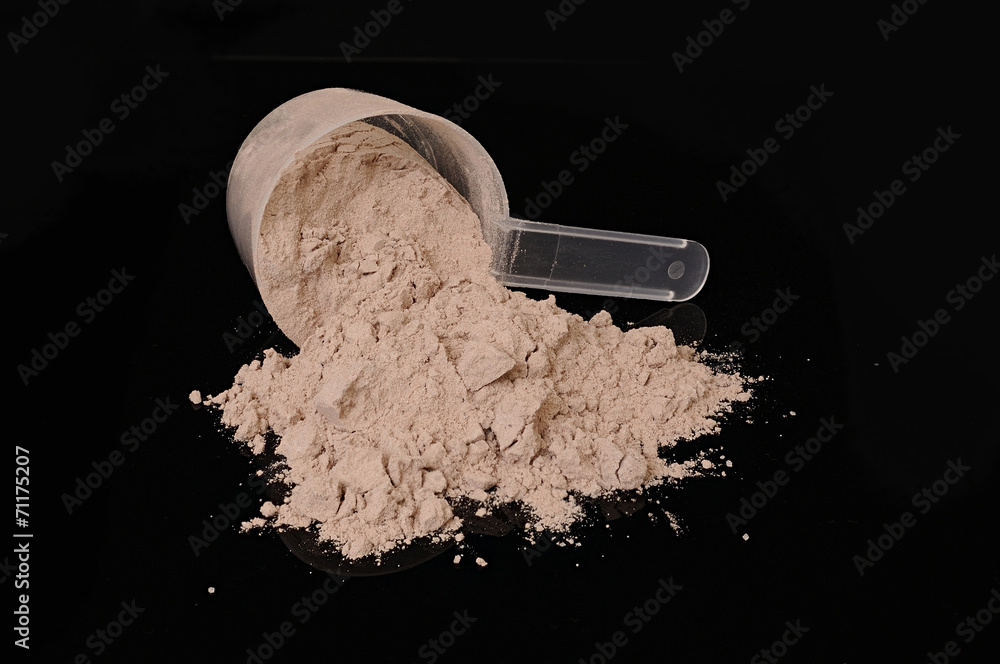 Protein powder Stock Photo | Adobe Stock