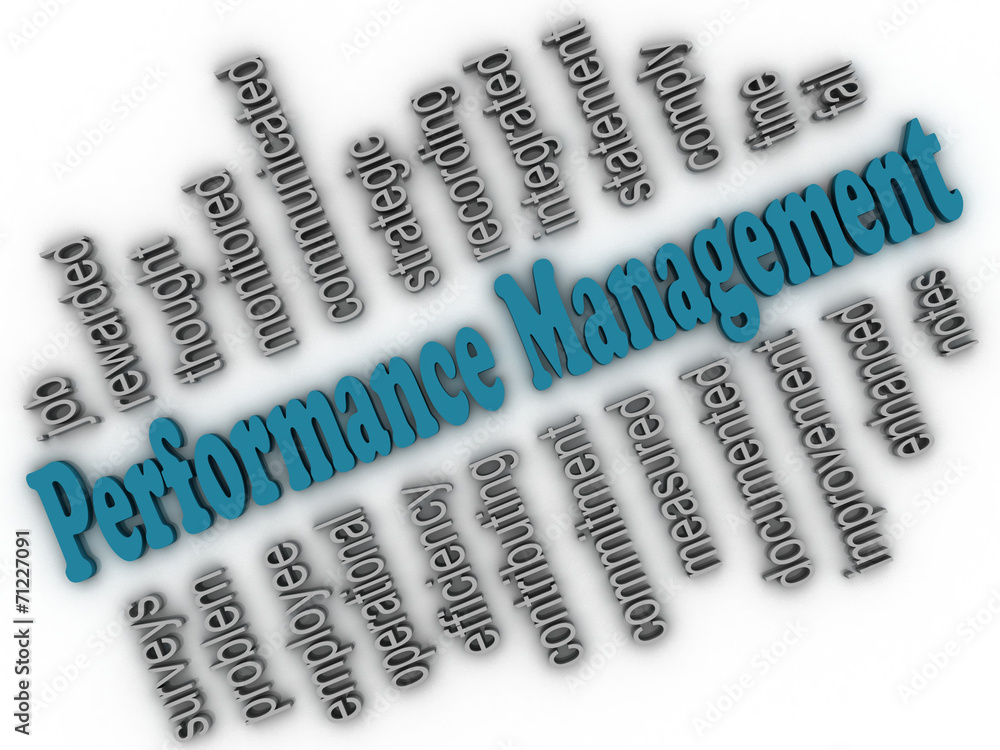 3d imagen Performance Management concept word cloud background Stock ...