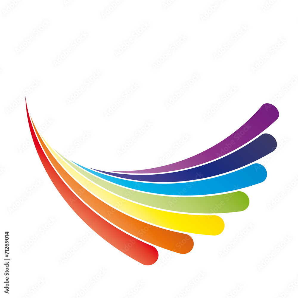 Yoga - Farben Chakra, Symbol der Hoffnung und Zuversicht, positiv ...