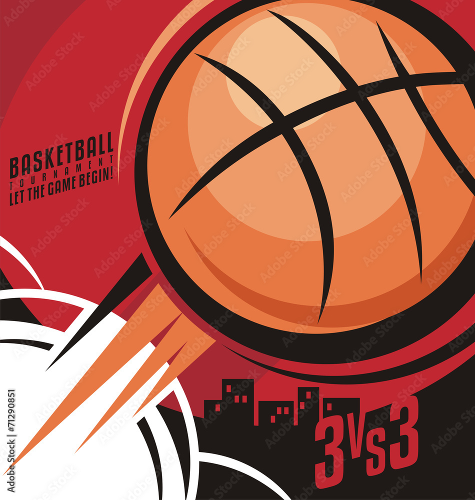 Basketball poster design Stock Vector | Adobe Stock