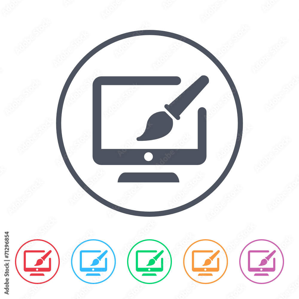 Streamline Vector Icon - 6 Colors Included Stock-Vektorgrafik | Adobe Stock