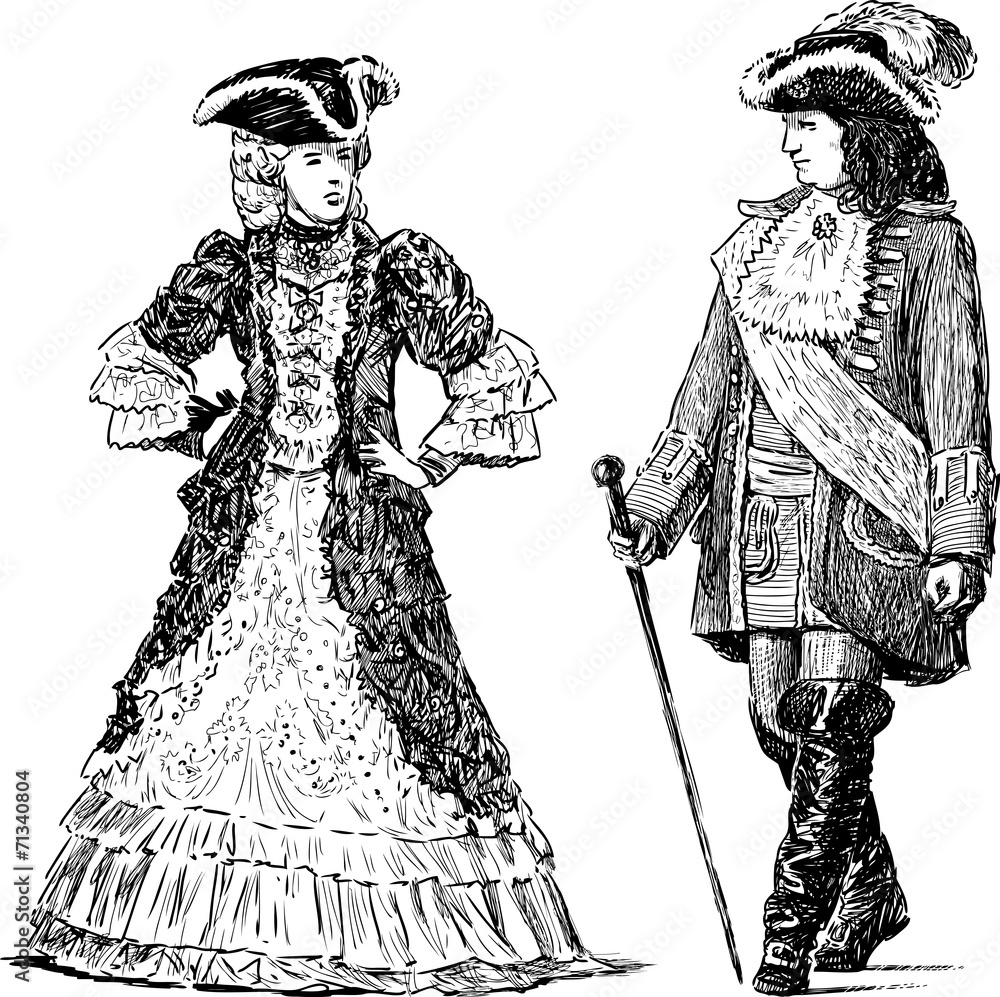 noble people Stock Vector | Adobe Stock