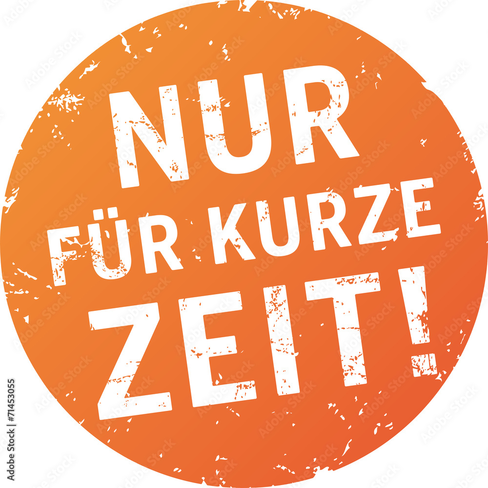 Button Nur für kurze Zeit Stock-Vektorgrafik | Adobe Stock