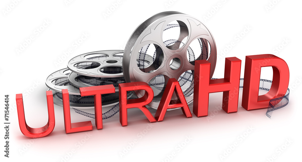 ultra HD icon Stock Illustration | Adobe Stock