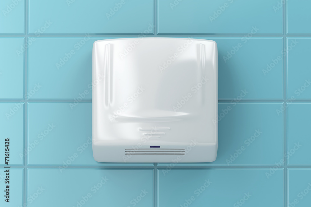 Hand dryer Stock Illustration | Adobe Stock