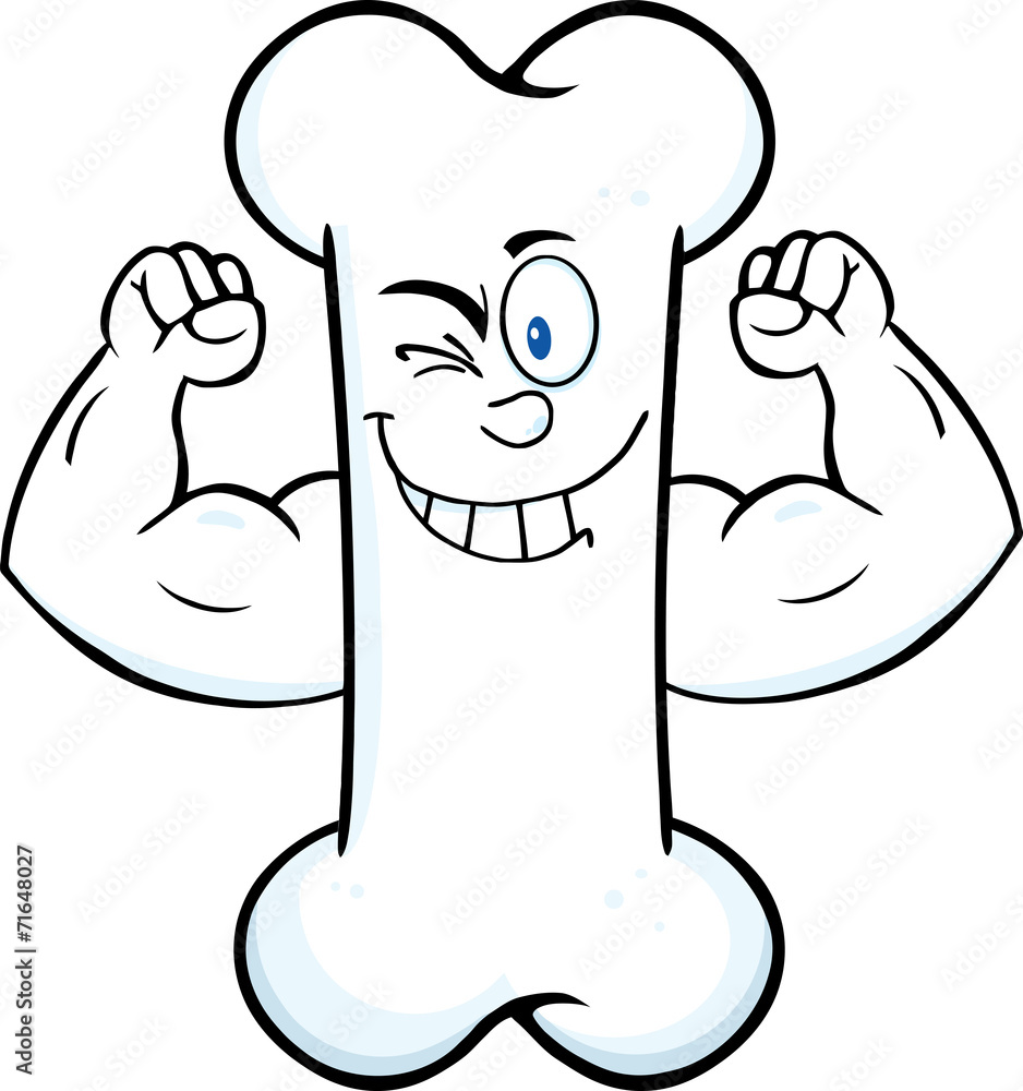 Muscular Arm Cartoon