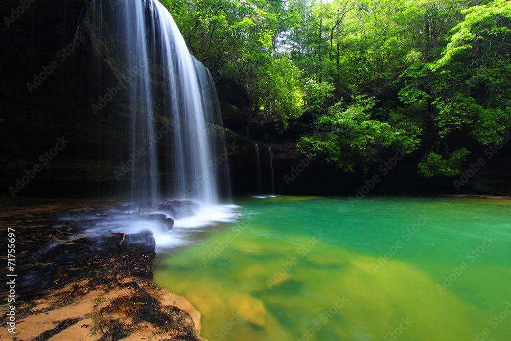Alabama Waterfall Landscape foto de Stock | Adobe Stock